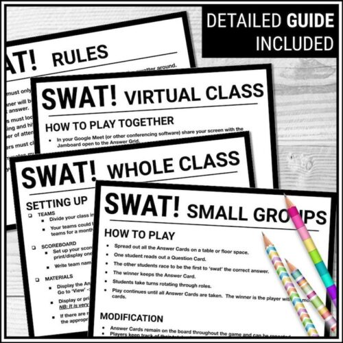 Multiplication and Division Game - Math Fact Fluency to 12 | SWAT ...