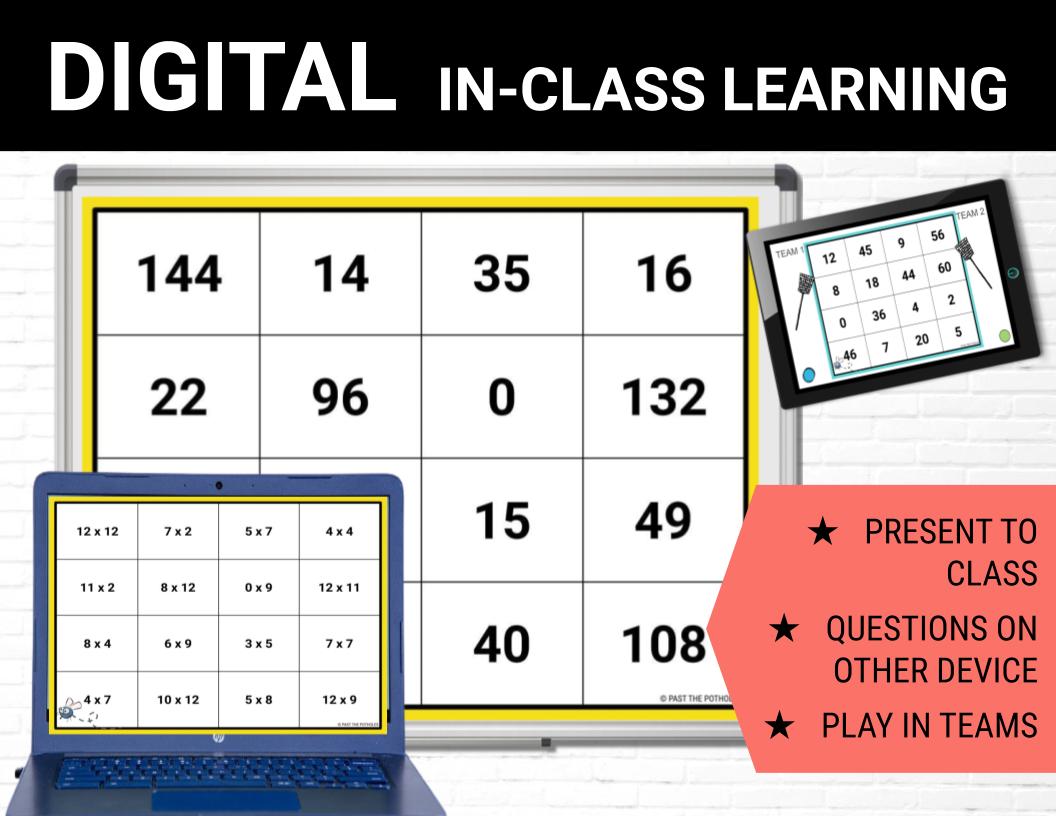 Multiplication and Division Game - Math Fact Fluency to 12 | SWAT ...