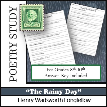The Rainy Day by Henry Wadsworth Longfellow, Poetry Study, Language ...