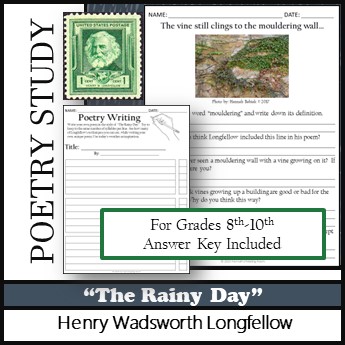 The Rainy Day by Henry Wadsworth Longfellow, Poetry Study, Language ...
