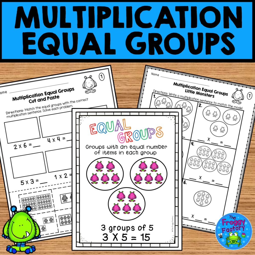 Multiplication Arrays Worksheets | Multiplication Practice | Made By ...