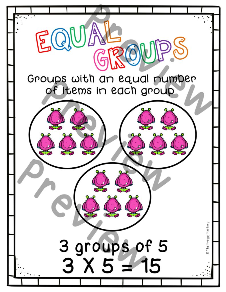 Multiplication Equal Groups | Multiplication Worksheets | Made By Teachers