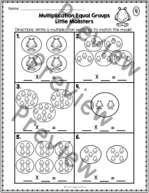 Multiplication Equal Groups | Multiplication Worksheets | Made By Teachers