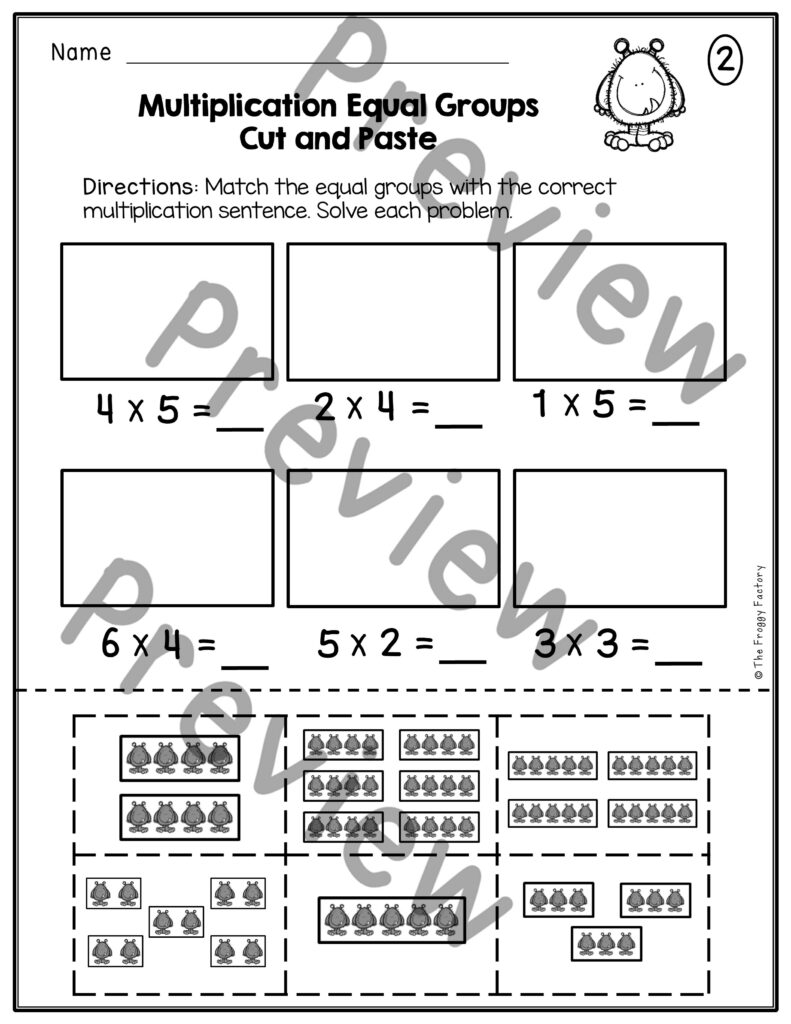 Multiplication Equal Groups | Multiplication Worksheets | Made By Teachers