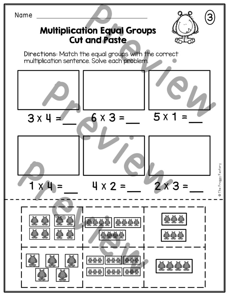 Multiplication Equal Groups | Multiplication Worksheets | Made By Teachers