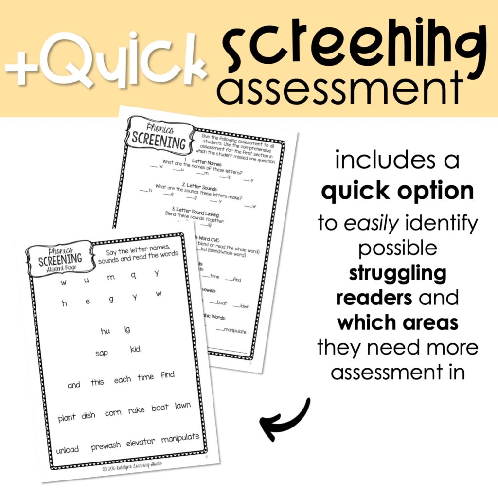 Reading Assessment for the Science of Reading | Made By Teachers