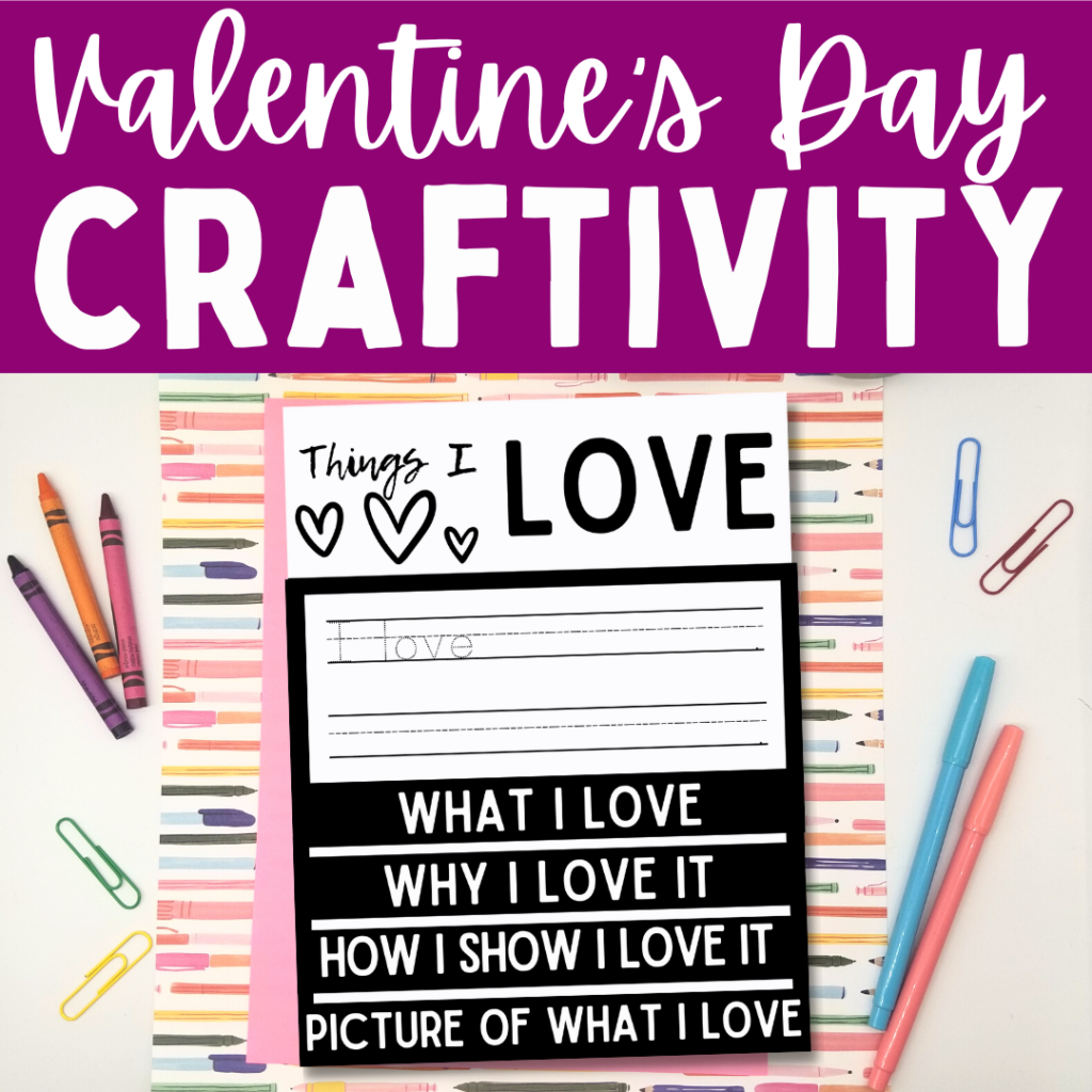 Valentine's Day Writing Craftivity | K-3 Letter Writing & Valentine ...