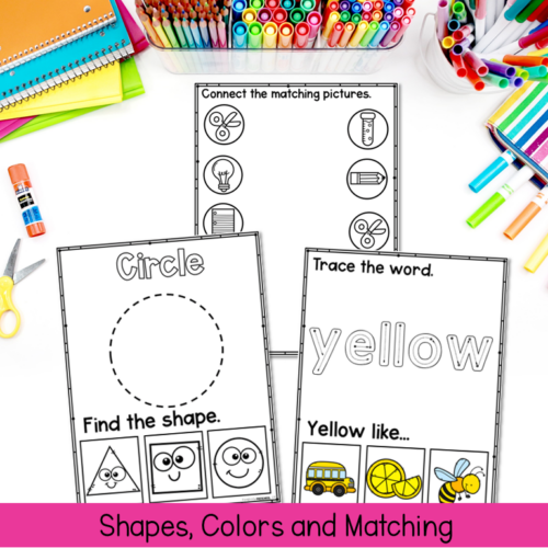 Pre-K and Preschool Workbook | Made By Teachers