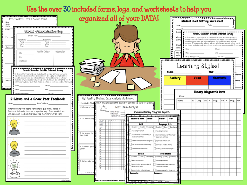 OTES 2.0 Teacher Evaluation Evidence & Resource Binder | Made By Teachers
