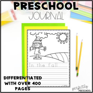 Preschool Journal Writing and Prompt Pages for the Year | Made By Teachers