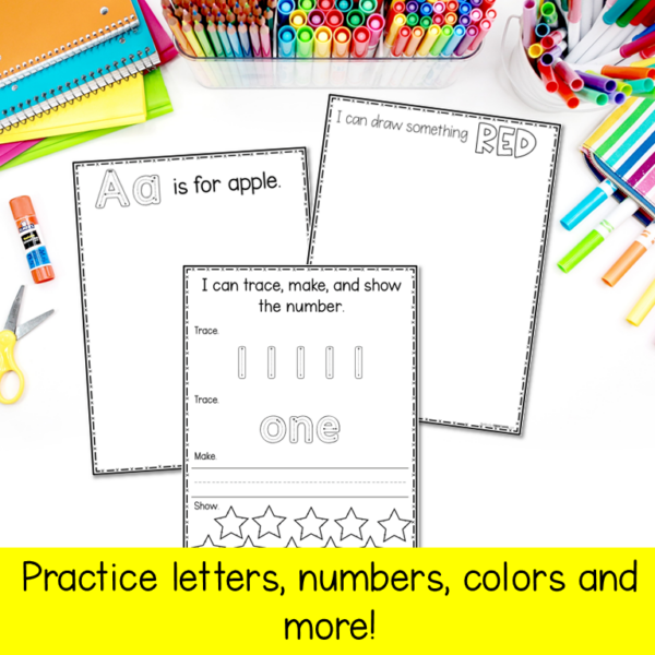 Preschool Journal Writing and Prompt Pages for the Year | Made By Teachers