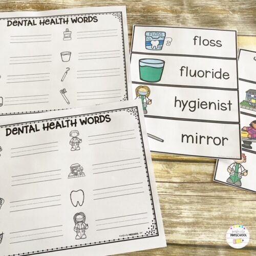 Dental Health Preschool Math & Literacy Centers and Activities | Made ...