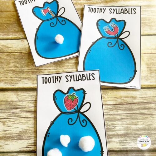 Dental Health Preschool Math & Literacy Centers and Activities | Made ...