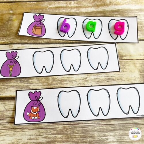 Dental Health Preschool Math & Literacy Centers and Activities | Made ...