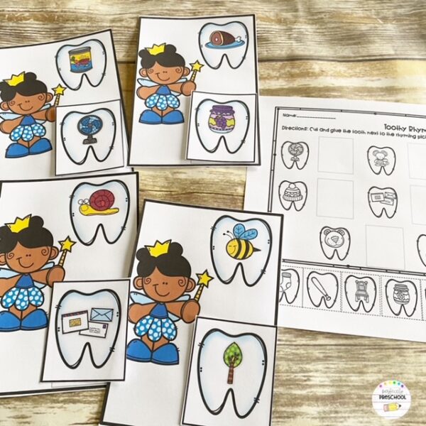 Dental Health Preschool Math & Literacy Centers and Activities | Made ...