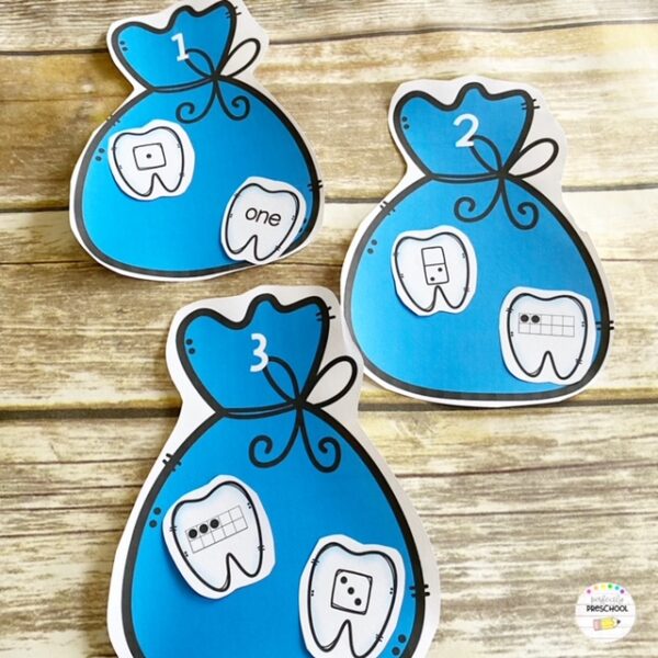 Dental Health Preschool Math & Literacy Centers and Activities | Made ...