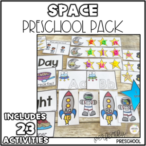 Preschool Outer Space Math and Literacy Centers and Activities | Made ...