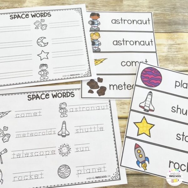 Preschool Outer Space Math and Literacy Centers and Activities | Made ...