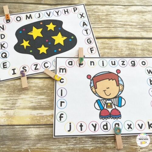 Preschool Outer Space Math and Literacy Centers and Activities | Made ...