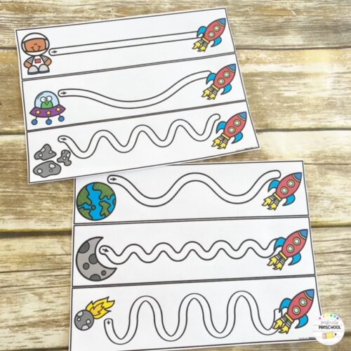 Preschool Outer Space Math and Literacy Centers and Activities | Made ...