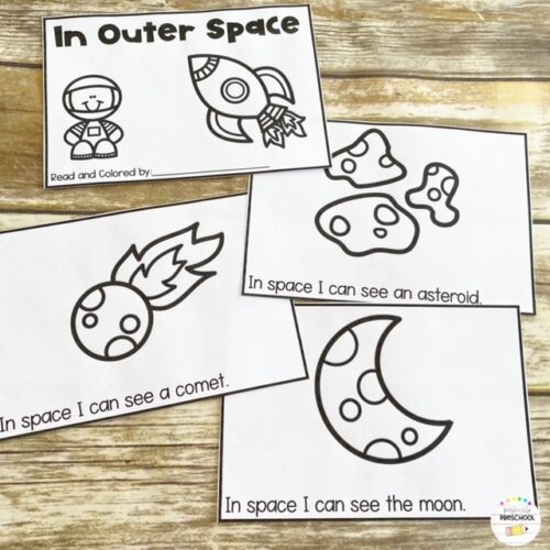 Preschool Outer Space Math and Literacy Centers and Activities | Made ...