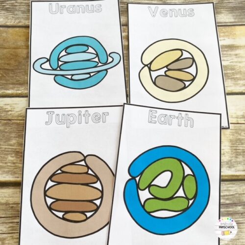 Preschool Outer Space Math and Literacy Centers and Activities | Made ...