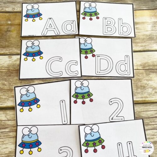 Preschool Outer Space Math and Literacy Centers and Activities | Made ...