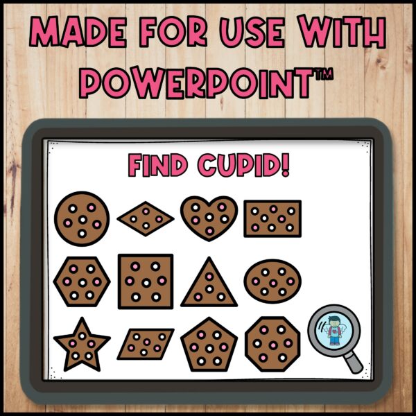 Valentine’s Day Digital Hide & Seek | Find Cupid | Letters Numbers ...