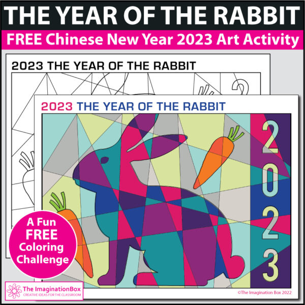 Free Chinese New Year Art Activities 2023, The Year of the Rabbit ...
