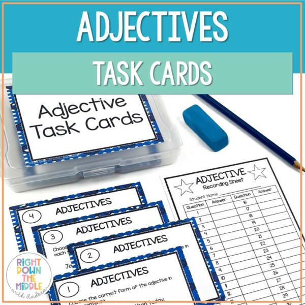 Comparative and Superlative Adjectives Task Cards | Made By Teachers