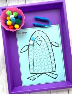 Penguin Fine Motor Activities | Made By Teachers