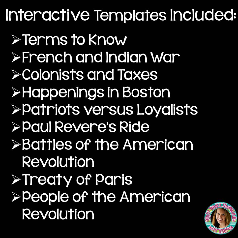 American Revolution Interactive Notebook | Made By Teachers
