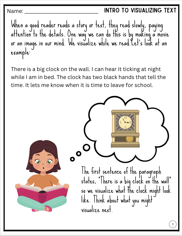 BUNDLE: Draw to Visualize Text: Sentences and Passages for Reading ...