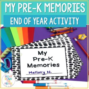 Pre-K Memory Book | Made By Teachers