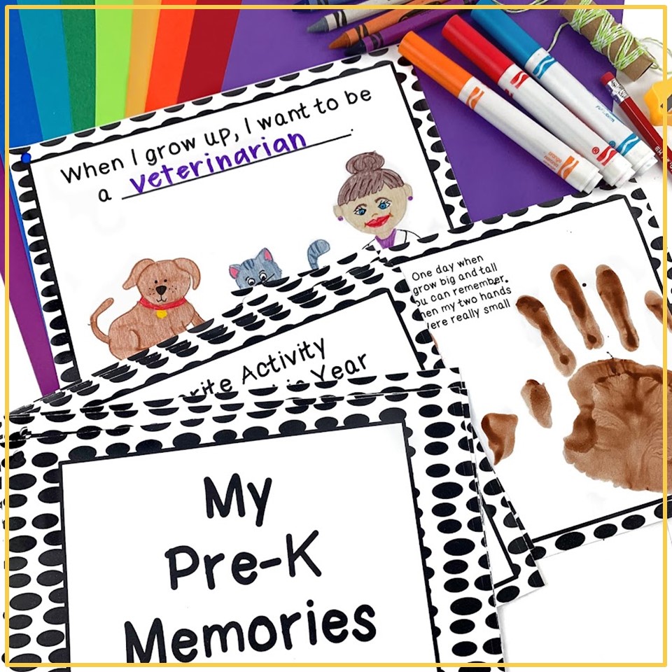 Pre-K Memory Book | Made By Teachers