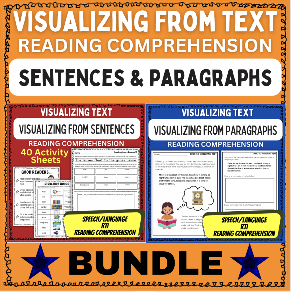 BUNDLE: Draw to Visualize Text: Sentences and Passages for Reading ...