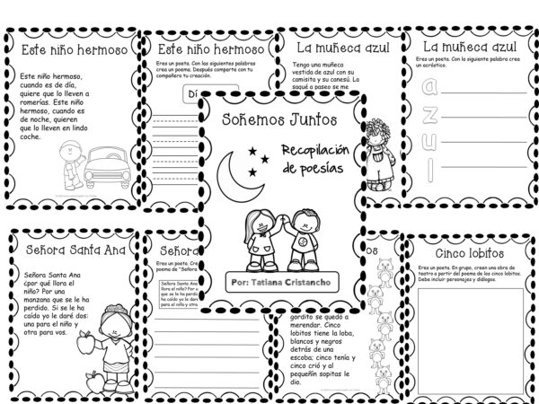 Spanish Poems and Poetry Worksheets | Poemas y Poesías - Made By Teachers