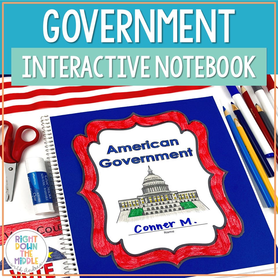 Government Interactive Notebook | Made By Teachers