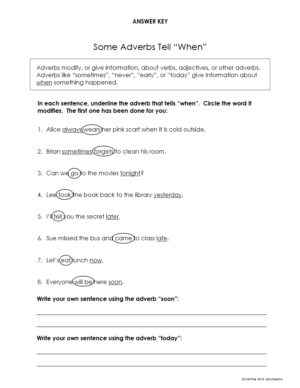 Adverbs Practice - Recognizing & Writing with Adverbs - Grades 2-3 ...