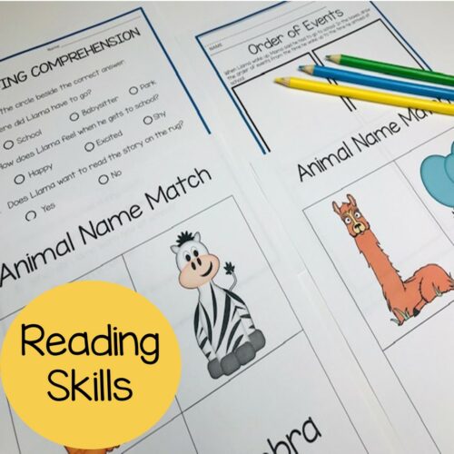 Llama Llama Misses Mama Book Companion | Made By Teachers