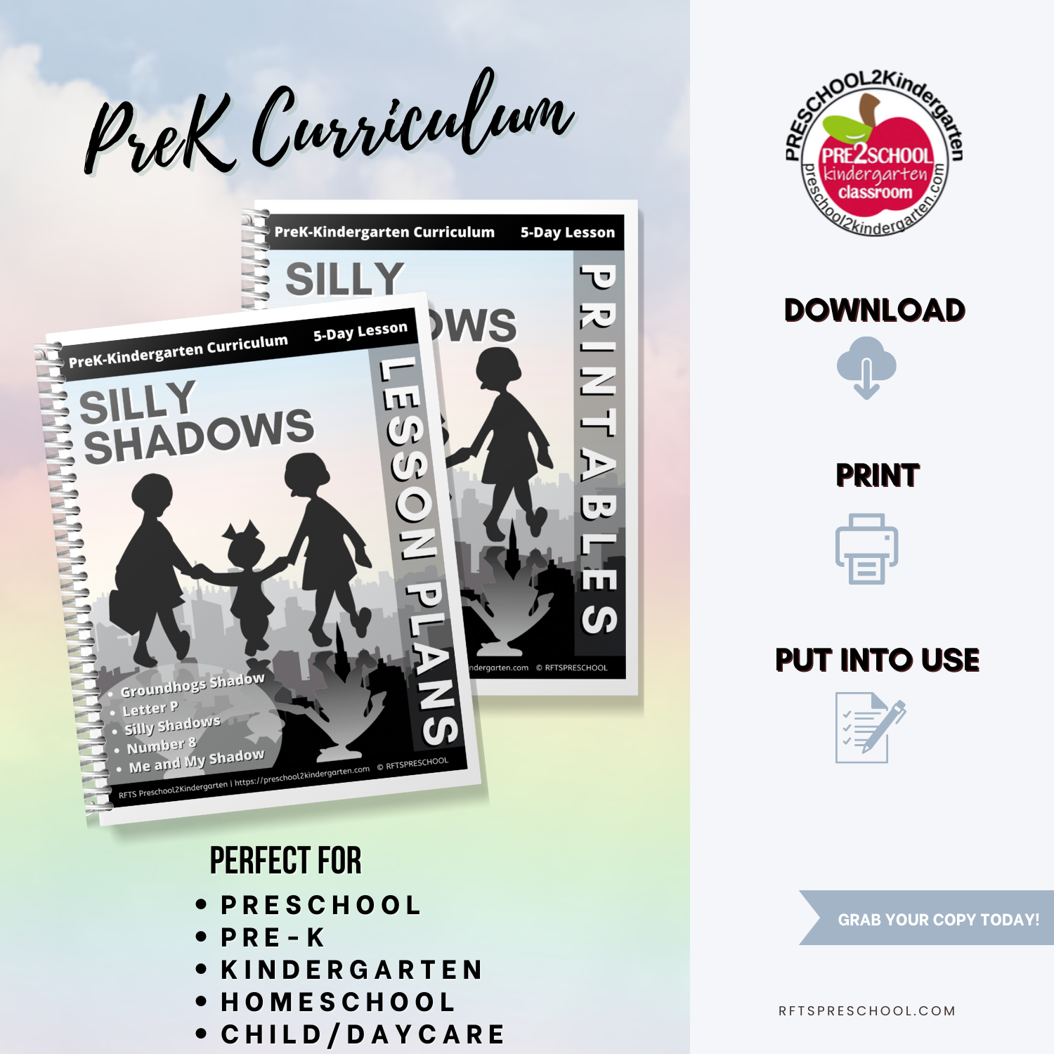 Silly Shadows Unit Plans | Theme | Lesson Plans | Activities ...