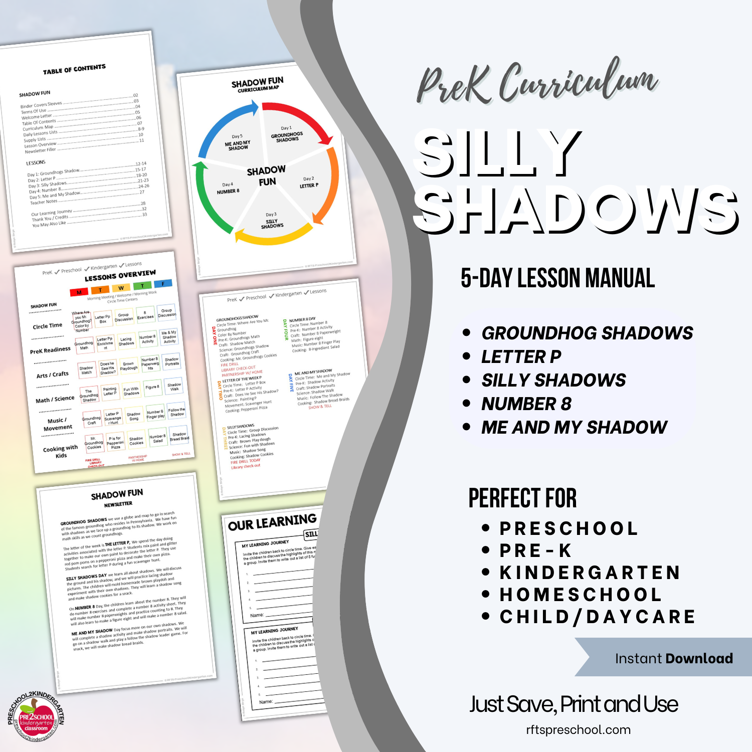 Silly Shadows Unit Plans | Theme | Lesson Plans | Activities ...