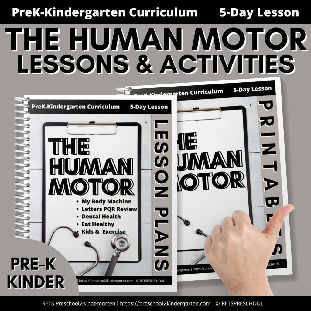 Human Motor Unit Plans | Theme | Lesson Plans | Activities | Printables ...