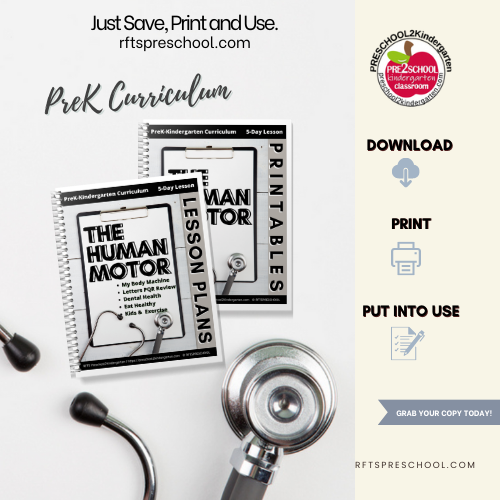 Human Motor Unit Plans | Theme | Lesson Plans | Activities | Printables ...