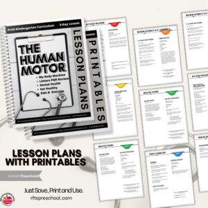 Human Motor Unit Plans | Theme | Lesson Plans | Activities | Printables ...