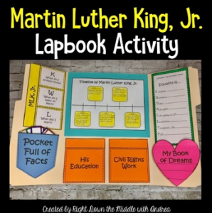 Martin Luther King Jr. Lapbook Activity | Made By Teachers