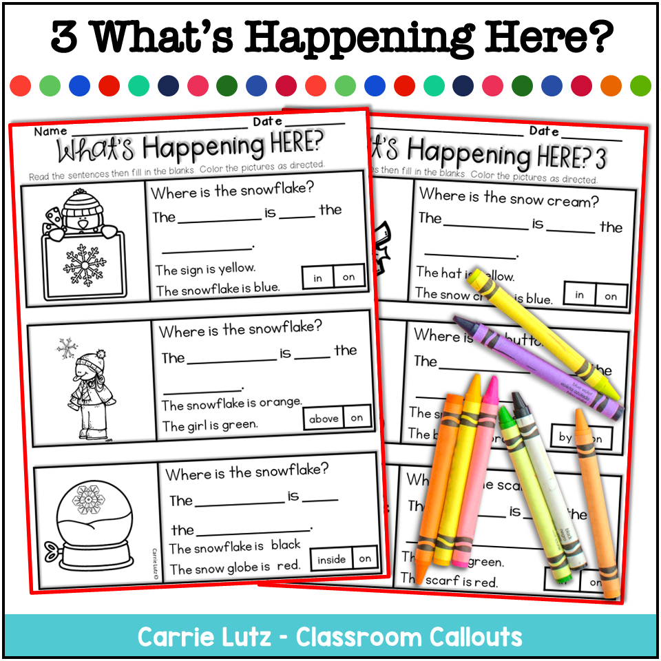 No Prep First Grade Winter Reading Worksheets | Made By Teachers