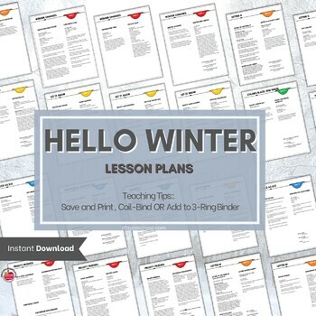 Winter Theme | Unit Plans | Theme | Lesson Plans | Activities ...