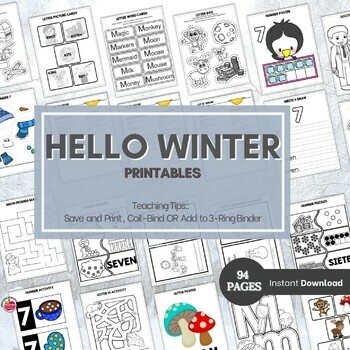 Winter Theme | Unit Plans | Theme | Lesson Plans | Activities ...