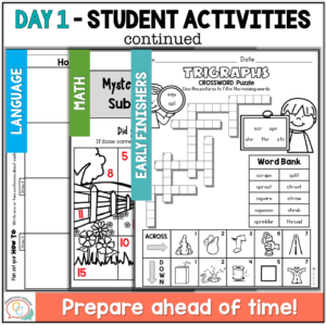 50% Off Second Grade Emergency Sub Plans | Made By Teachers